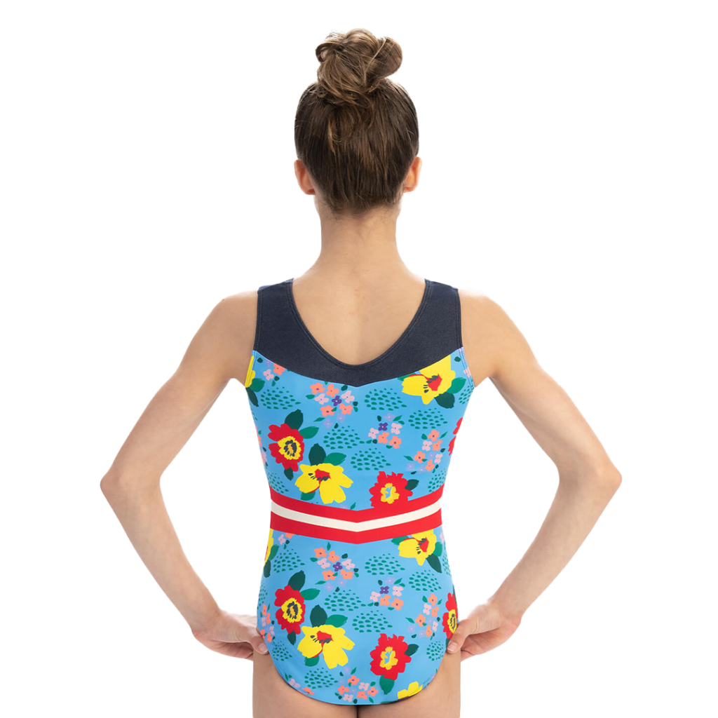 Modelo E4613 | Denim Dream Workout Leotard - GK Latinoamerica